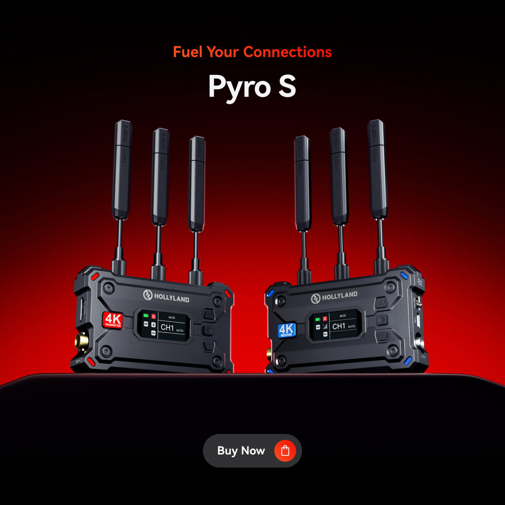 Hollyland Technology Announces a New Video Transmitter, the Pyro S! – Hollyland Store