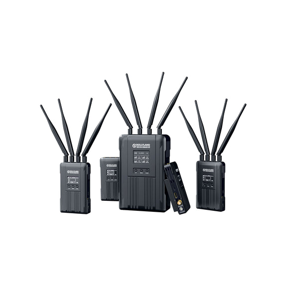 Hollyland Syscom 421S - Professional Wireless Video Transmission System 4-TX-to-1-RX Multicast ...